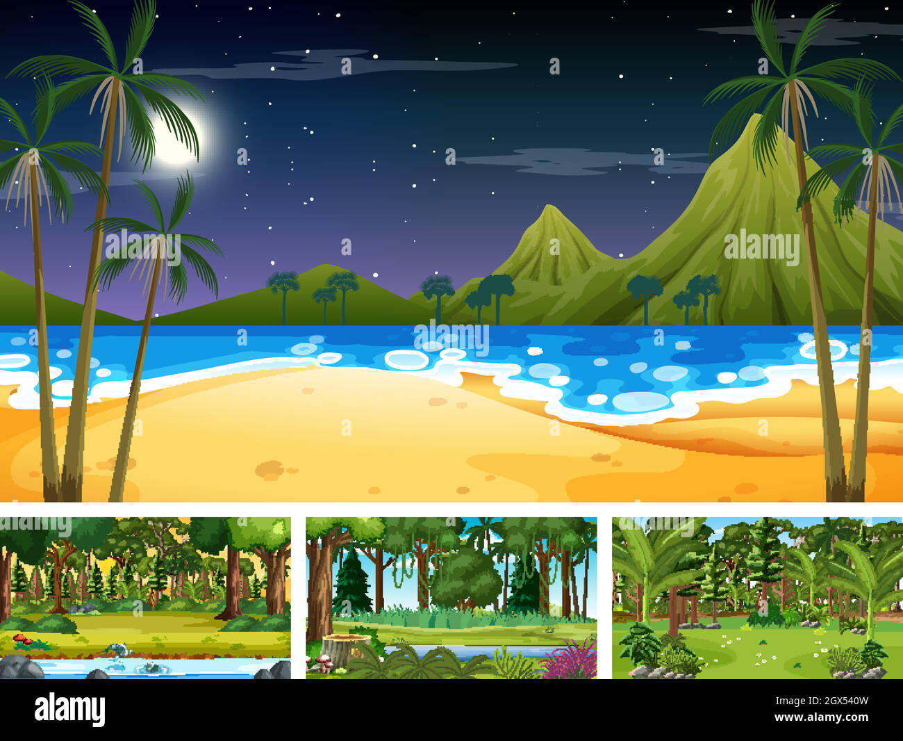 Collection set different hot Stock Vector Images - Alamy