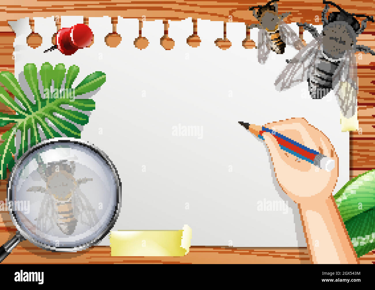 Flying table Stock Vector Images - Alamy