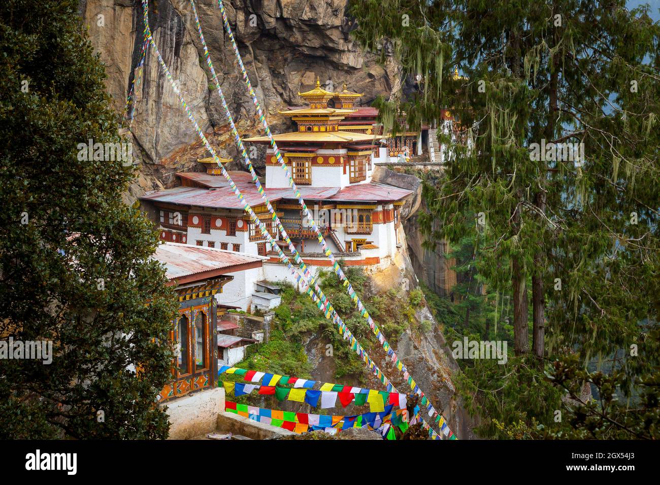 Paro Taktsang, also known as the Taktsang Palphug Monastery and the ...