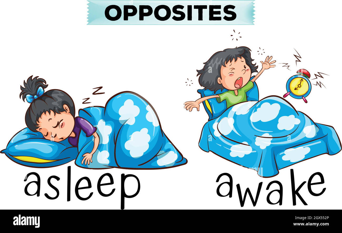Awake Stock Vector Images - Alamy