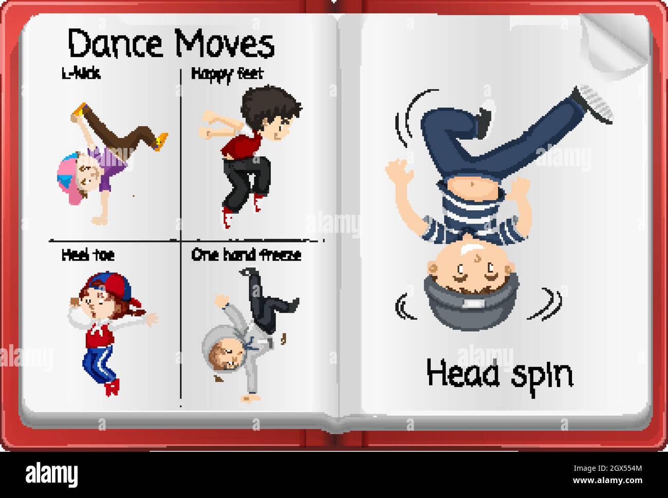 Open activity diary page Stock Vector Image & Art - Alamy