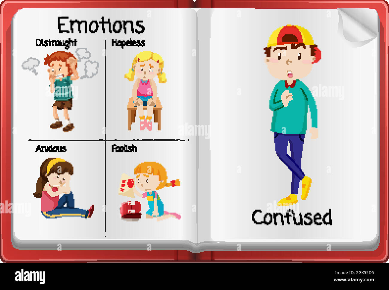 Open activity diary page Stock Vector Image & Art - Alamy