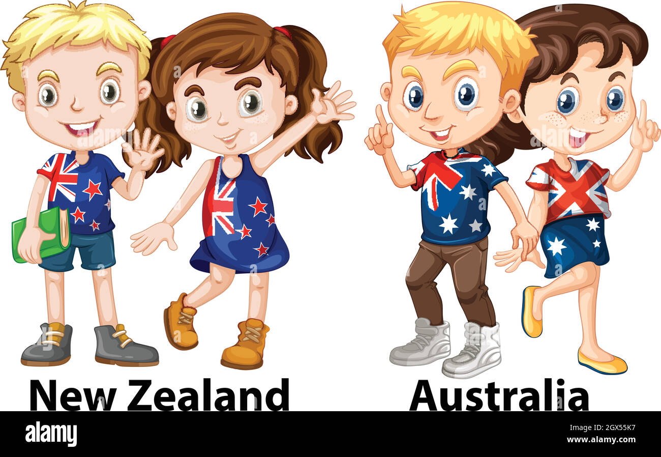 Child new zealand Cut Out Stock Images & Pictures - Alamy