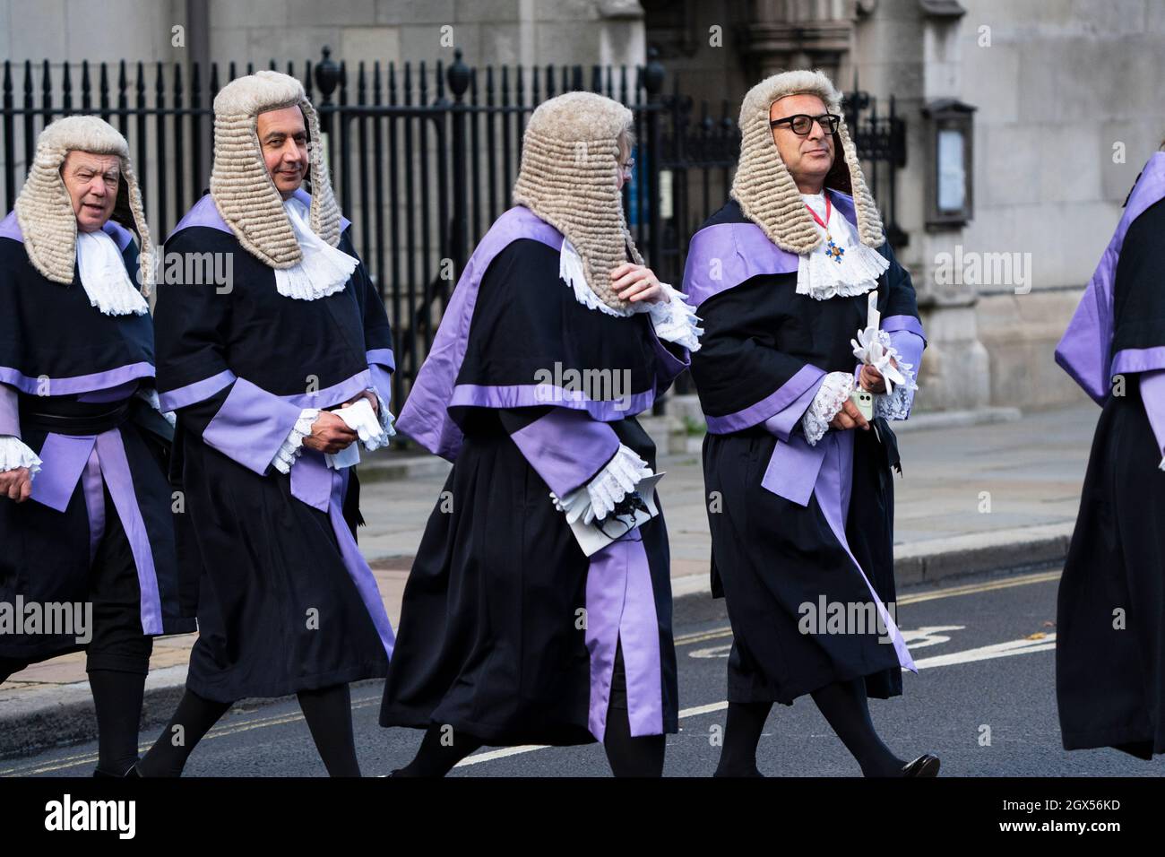 LONDON - OCTOBER 1: The annual Judges Service took place at Westminster ...