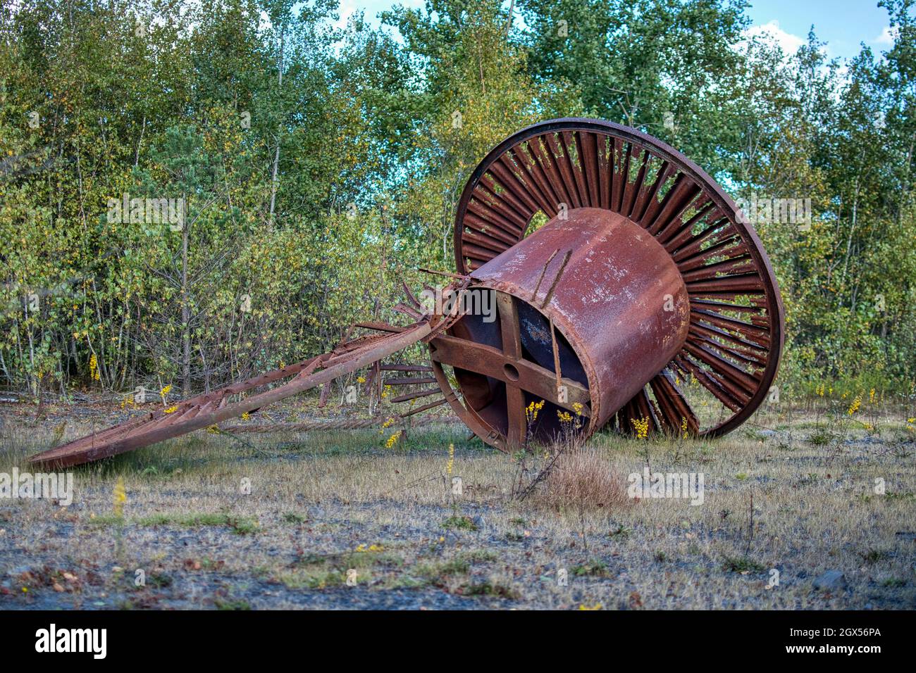 Old mining equipment hi-res stock photography and images - Alamy