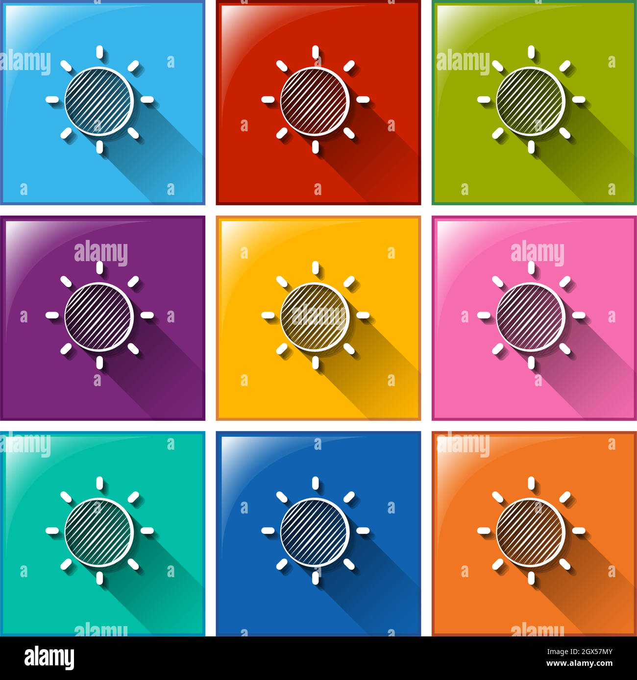 Weather forecast buttons hi-res stock photography and images - Alamy