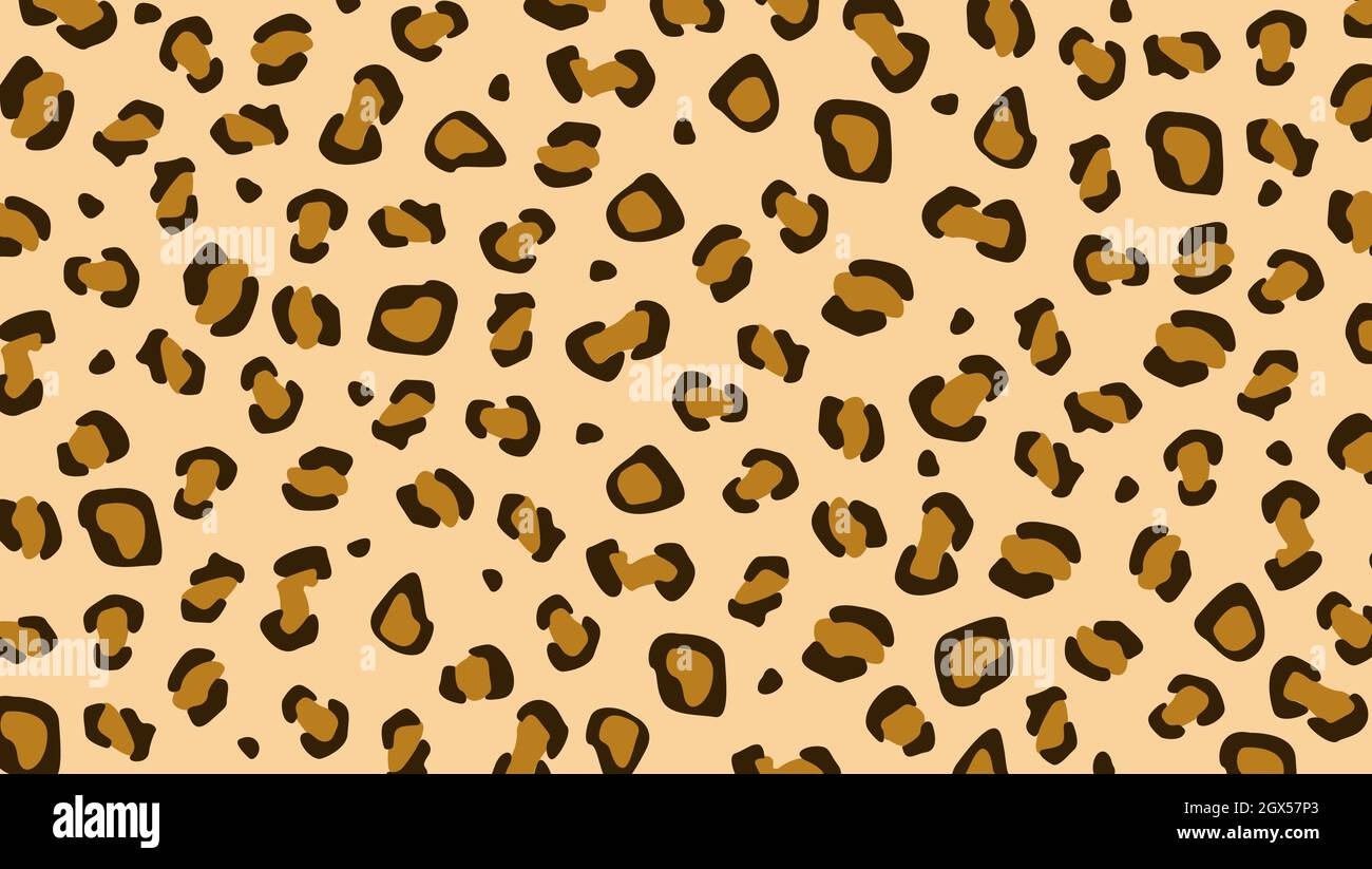 Background pattern leopard skin vector Stock Vector Image & Art - Alamy