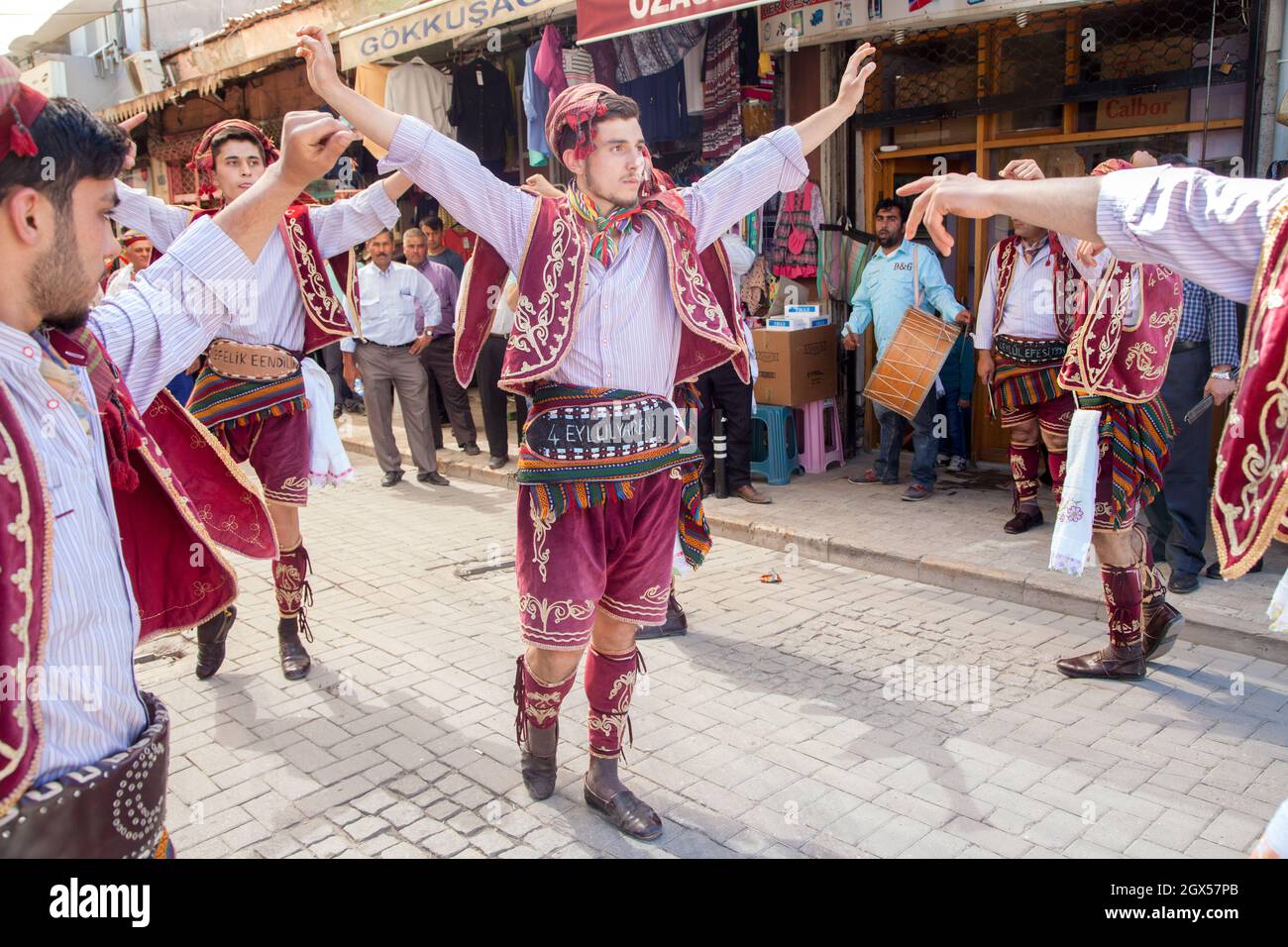 Manisa,Turkey - Manisa,Turkey - 04-24-2016:Dance group (efe) show on ...