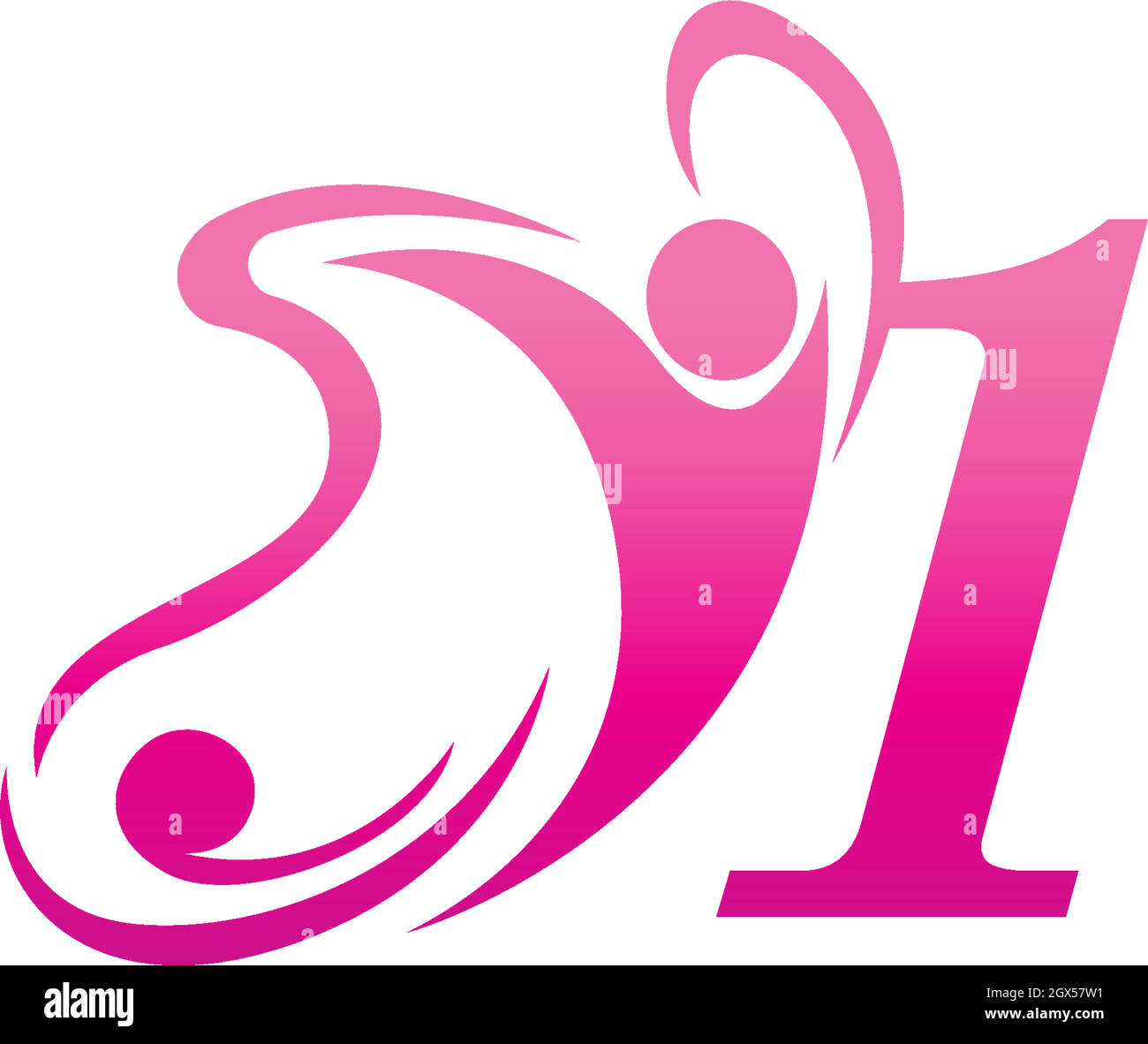 Number 1 beauty Stock Vector Images - Alamy