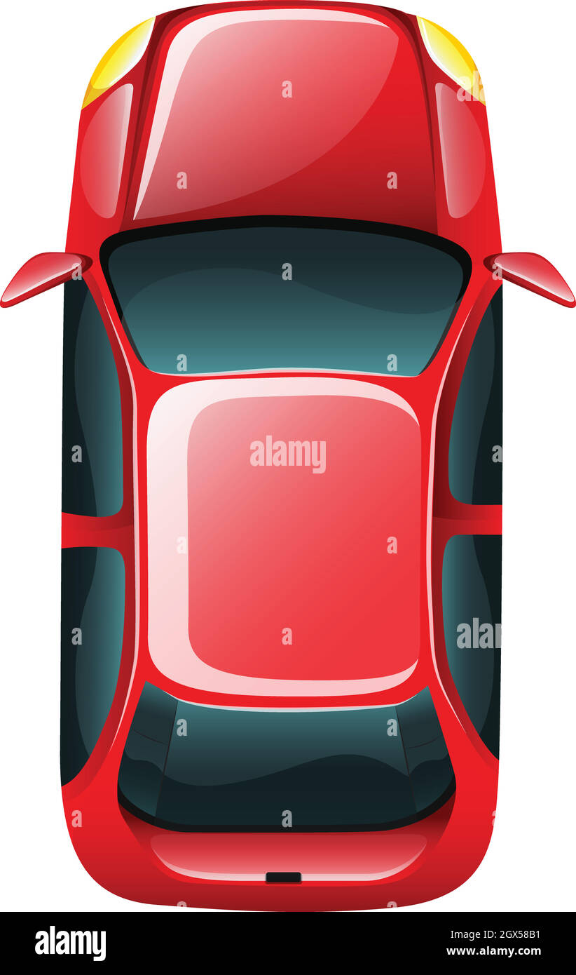 Aerial street view car Stock Vector Images - Alamy