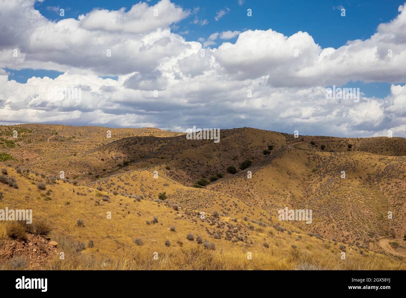 Almanzora Valley, Outskirts of Partaloa, Mountain Landscapes, Andalucia ...