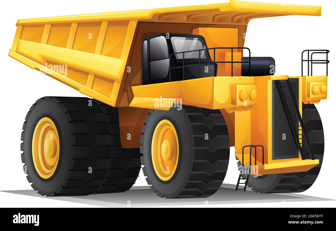 Dump hauler Stock Vector Images - Alamy