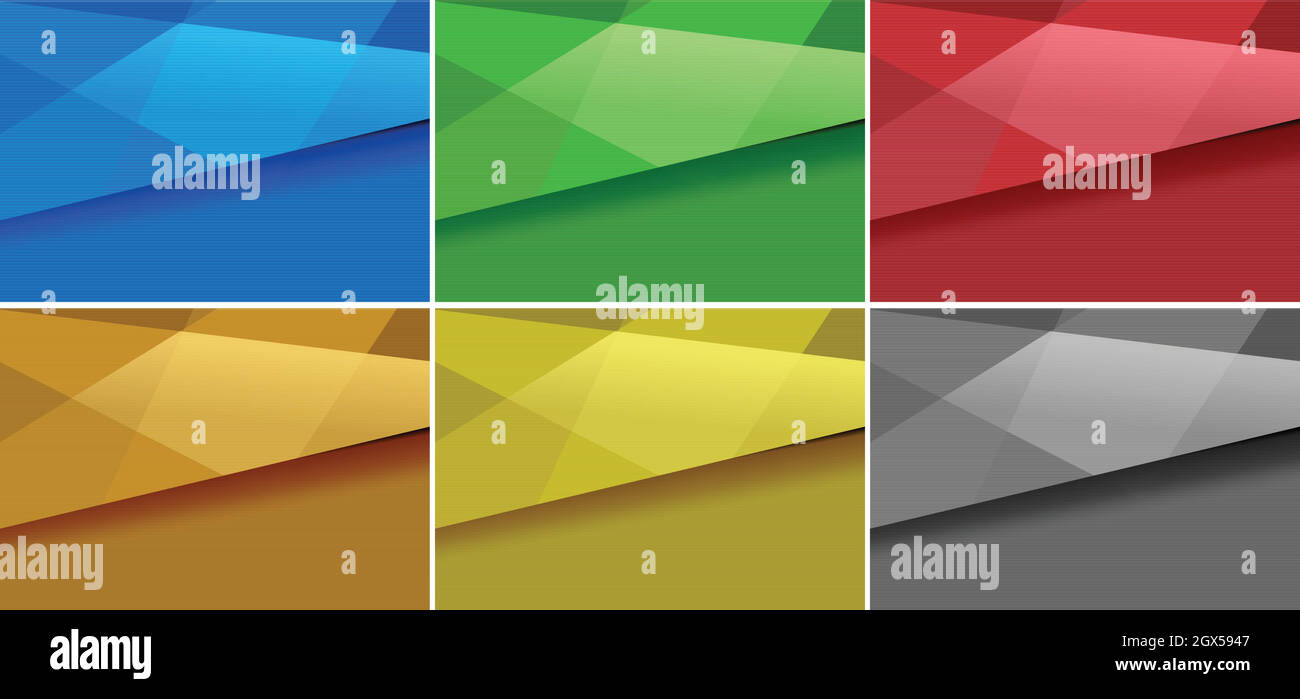 Background design in six colors Stock Vector Image & Art - Alamy