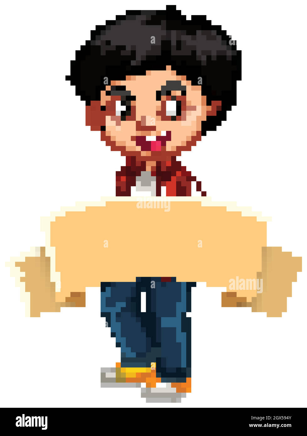 Brown color people Stock Vector Images - Alamy