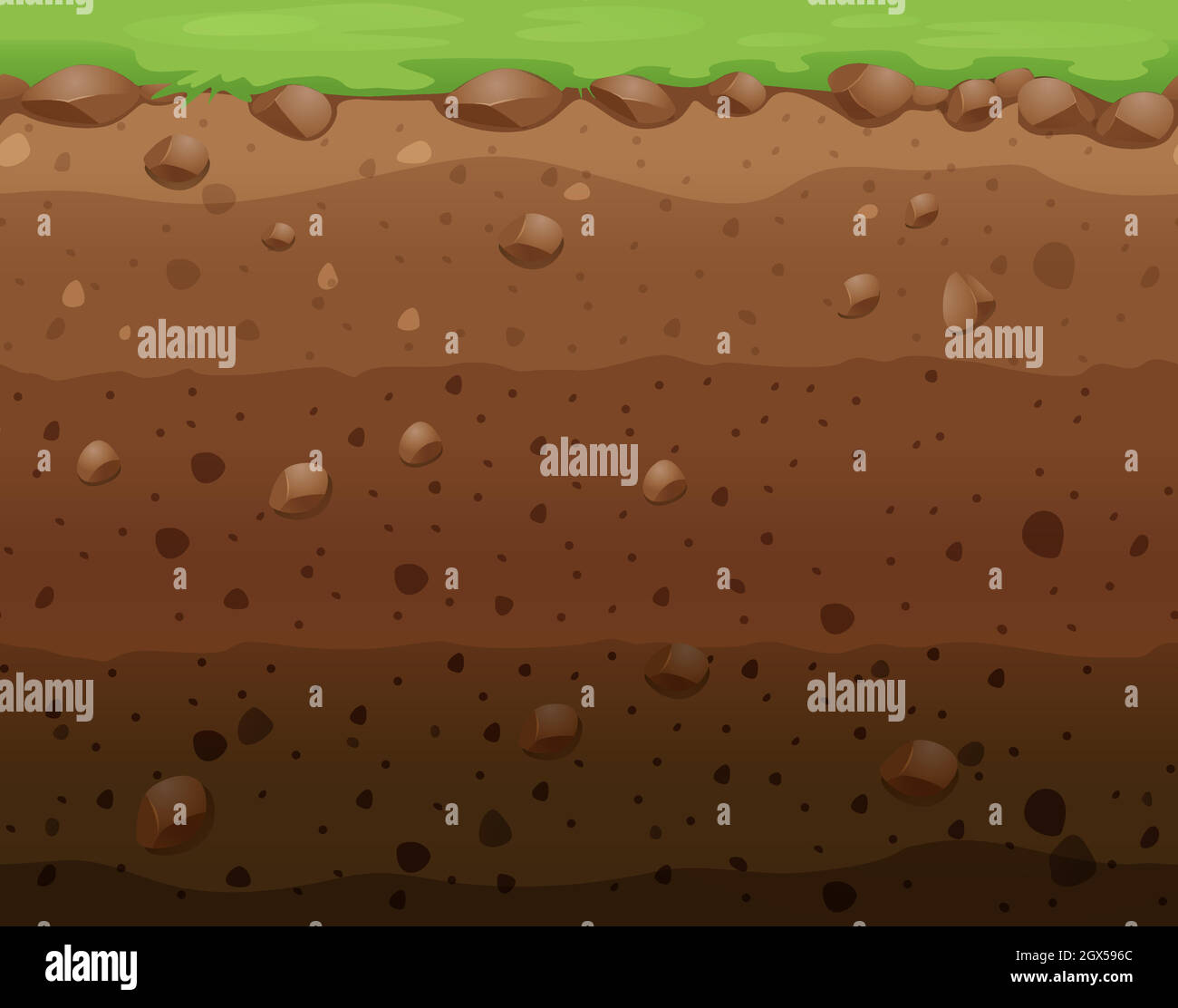 Grass dirt underground illustration hi-res stock photography and images ...