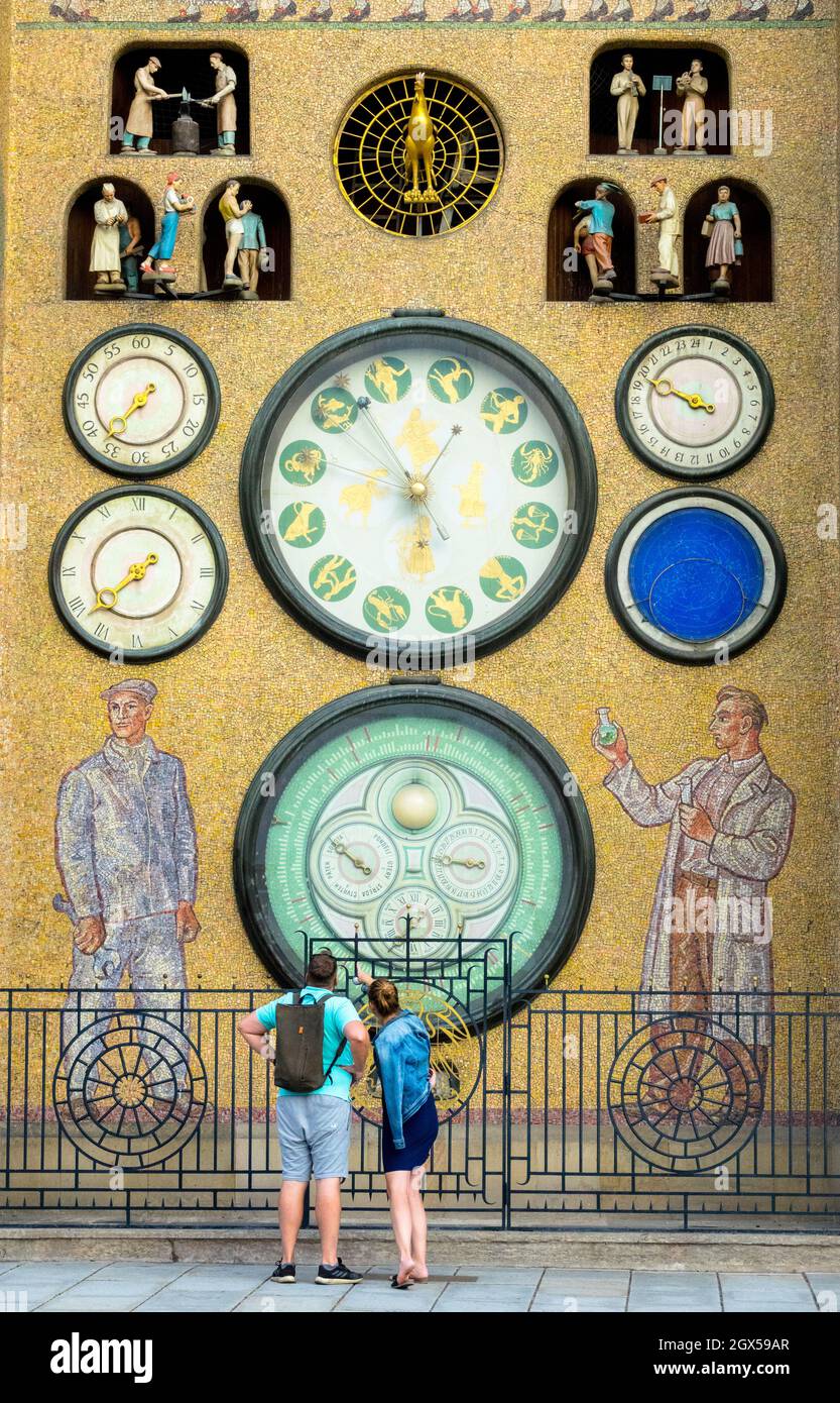 Olomouc clock hi-res stock photography and images - Alamy