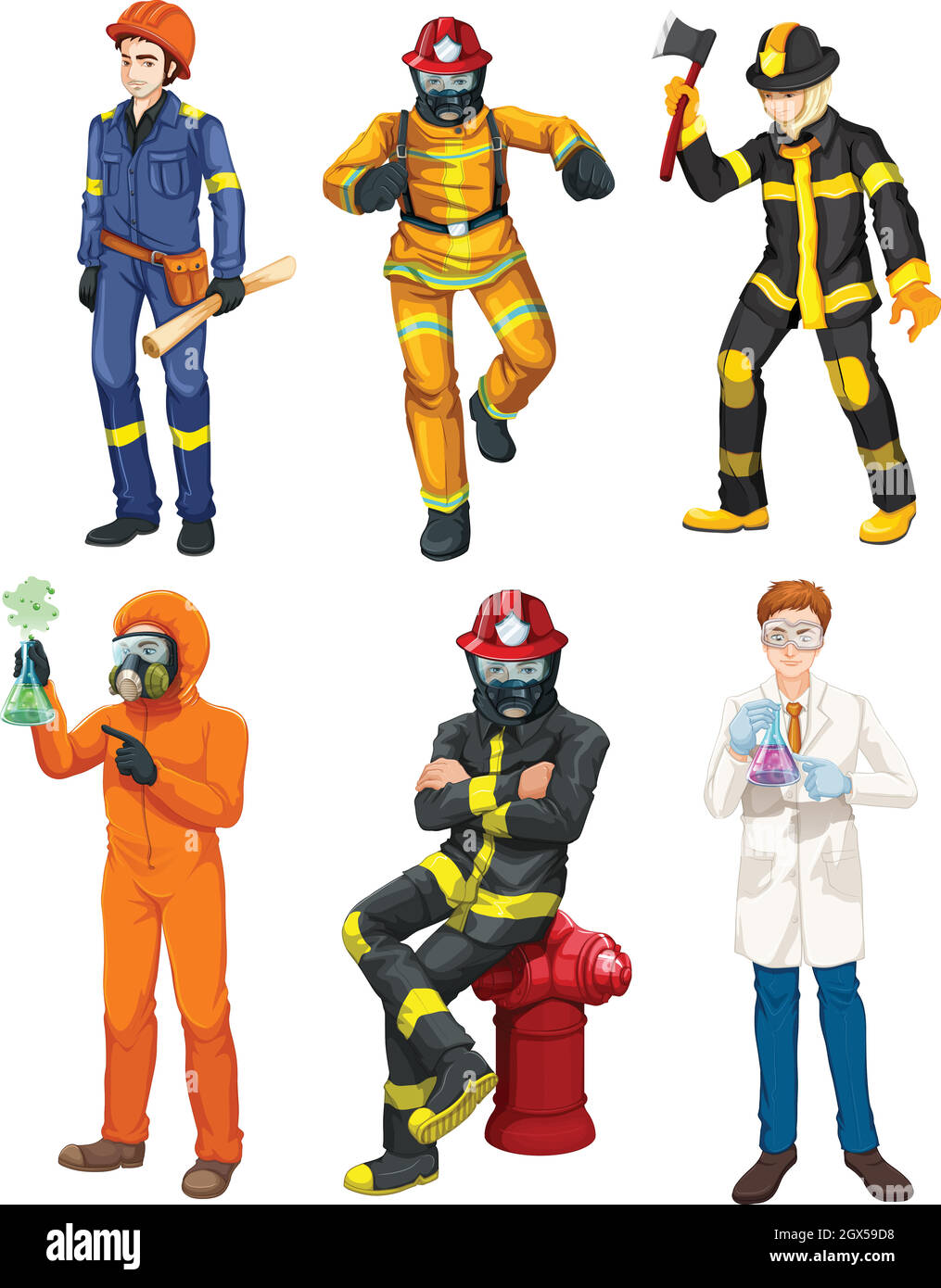Different professions hi-res stock photography and images - Alamy
