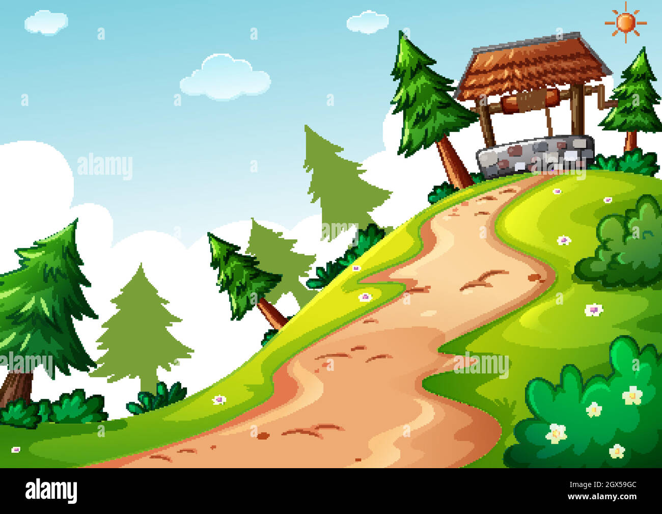 Natural stone background in Stock Vector Images - Alamy