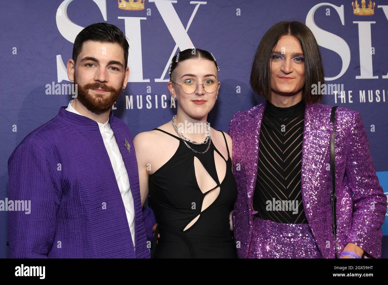 New York, NY, USA. 3rd Oct, 2021. Jamie Armitage, Lucy Moss and Toby ...