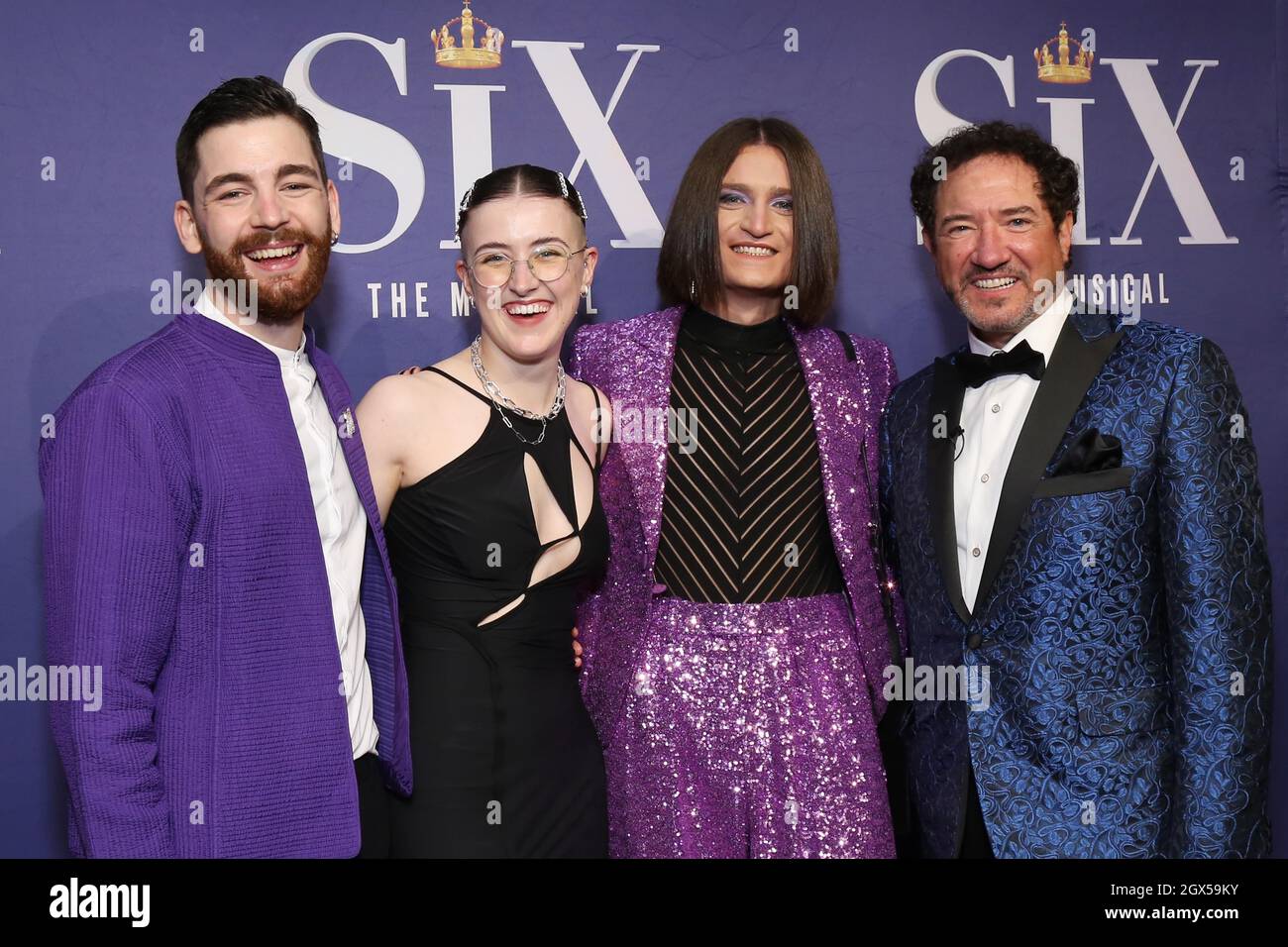 New York, NY, USA. 3rd Oct, 2021. Jamie Armitage, Lucy Moss, Toby ...