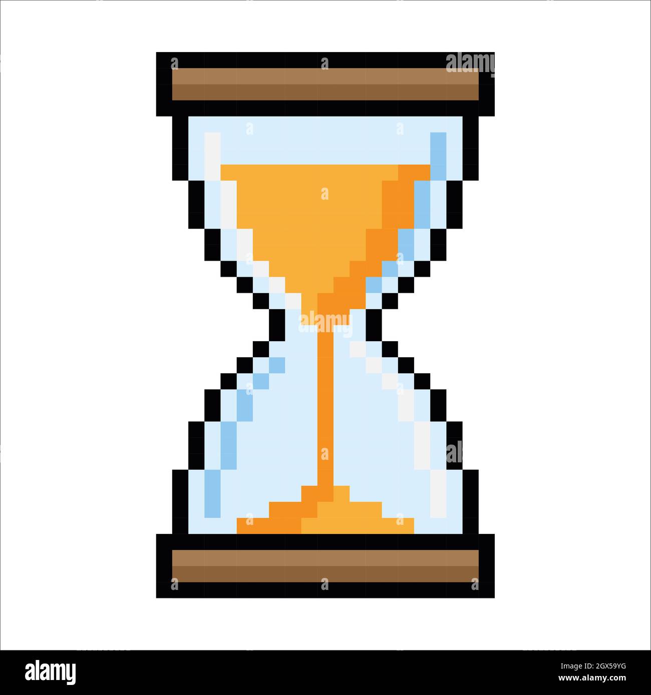 Sand timer illustration hi-res stock photography and images - Alamy