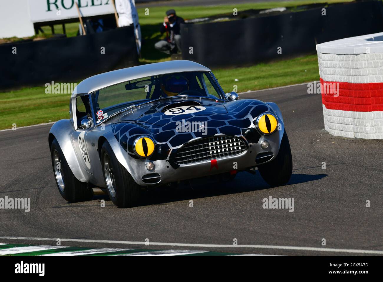 Martin Brundle, Bobby Verdon-Roe, AC Cobra, Royal Automobile Club TT ...