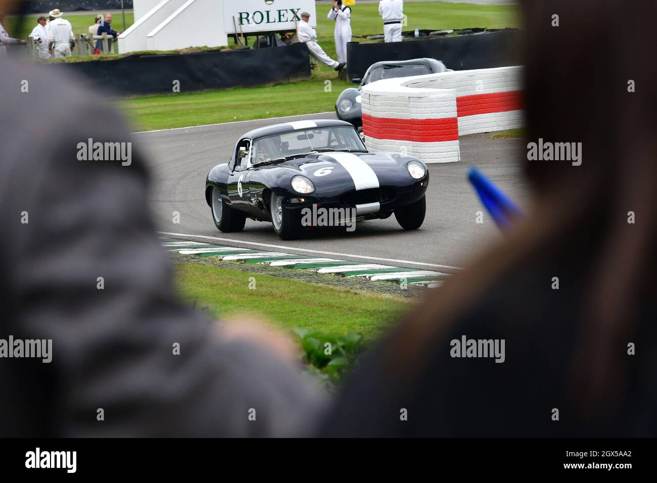 Richard Meins, Rob Huff, Jaguar E-Type semi-lightweight, Royal ...
