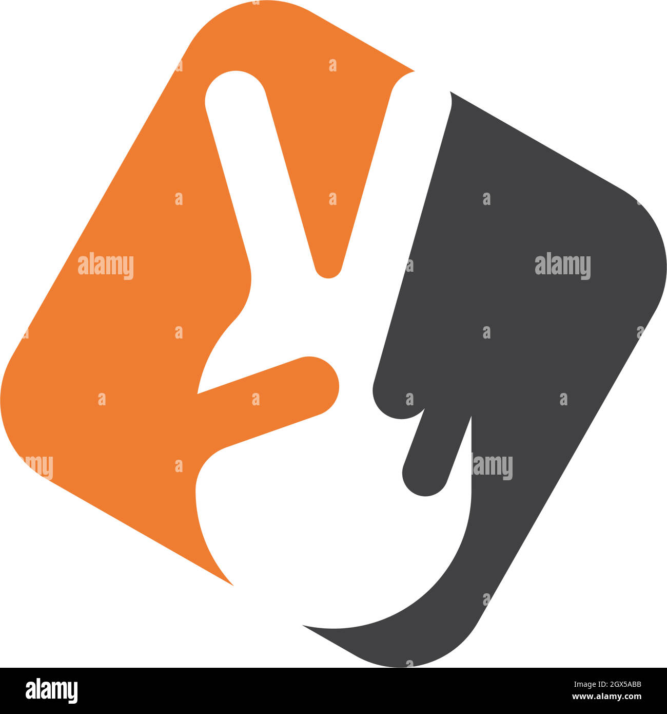 Hand gesture vector Stock Vector Images - Alamy
