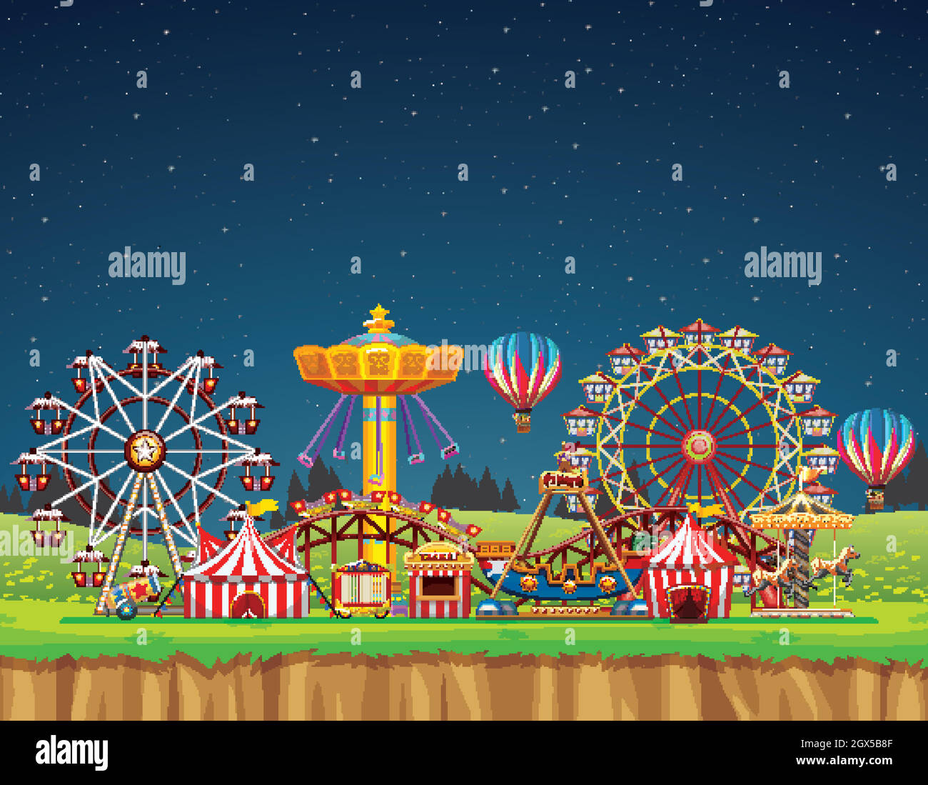 Circus tent at night hi-res stock photography and images - Alamy