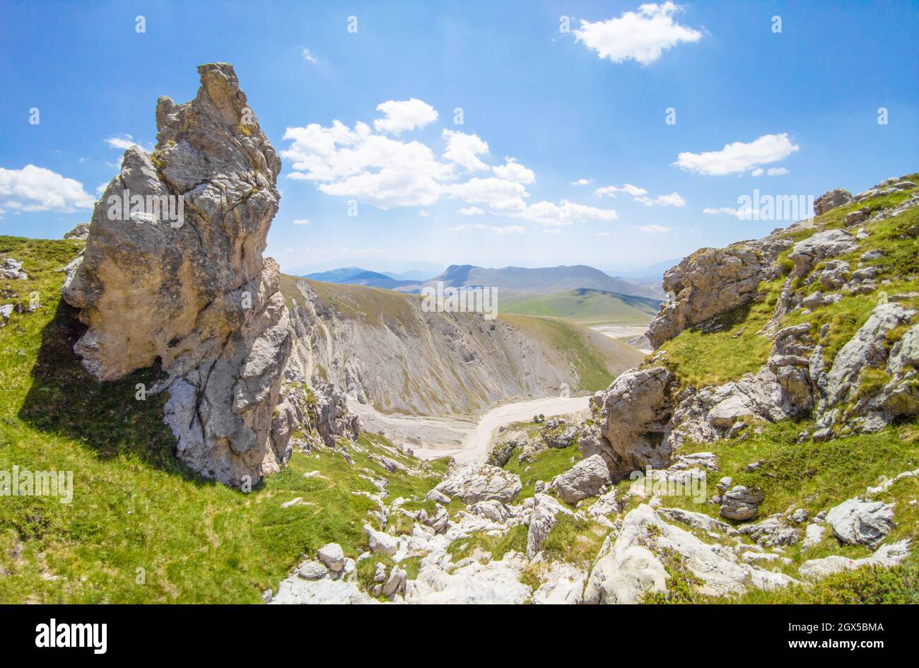 Monte Prena Camicia (Italy) - A peak in the mountain summit named Gran ...