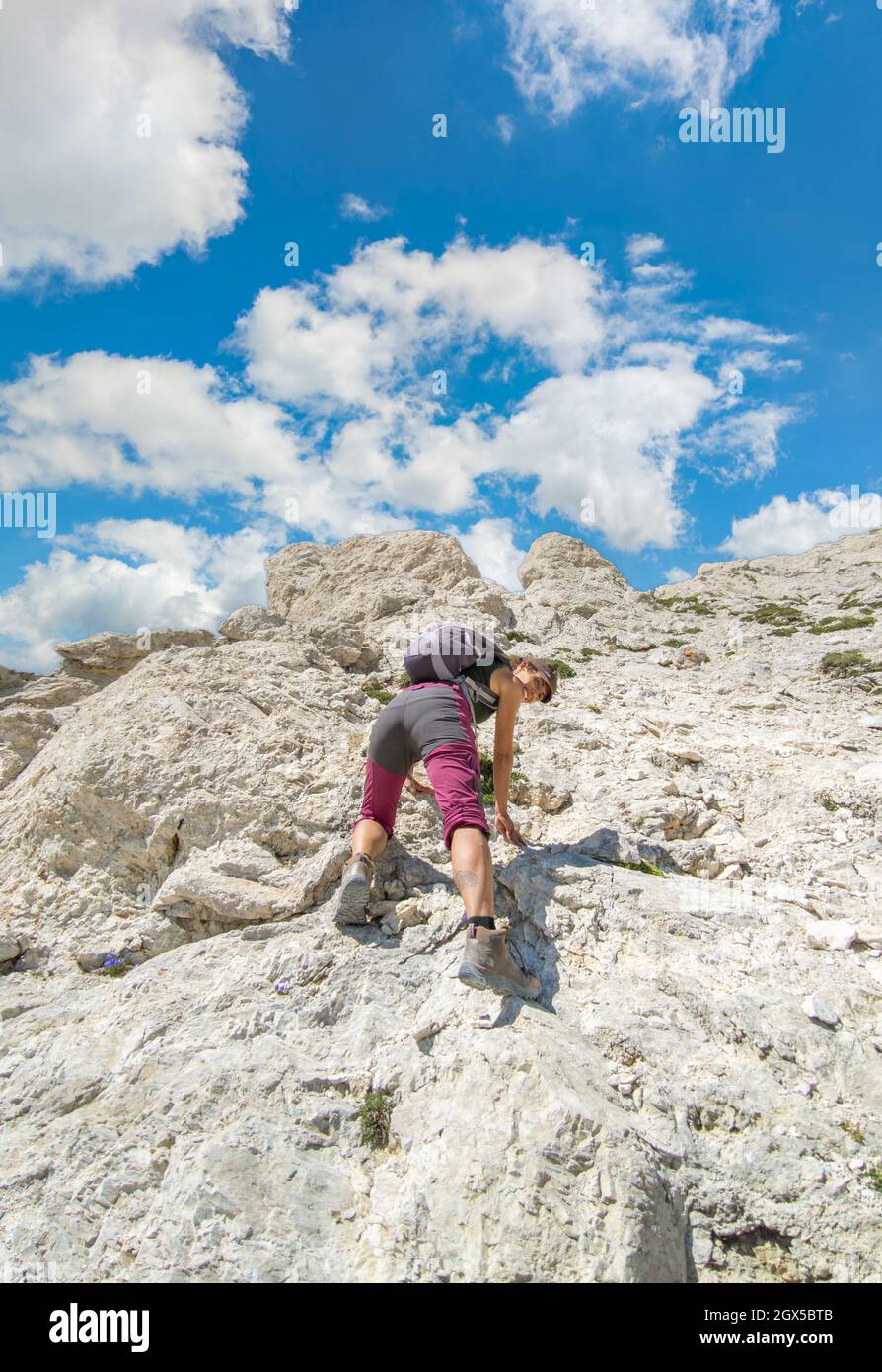 Monte Prena Camicia (Italy) - A peak in the mountain summit named Gran ...