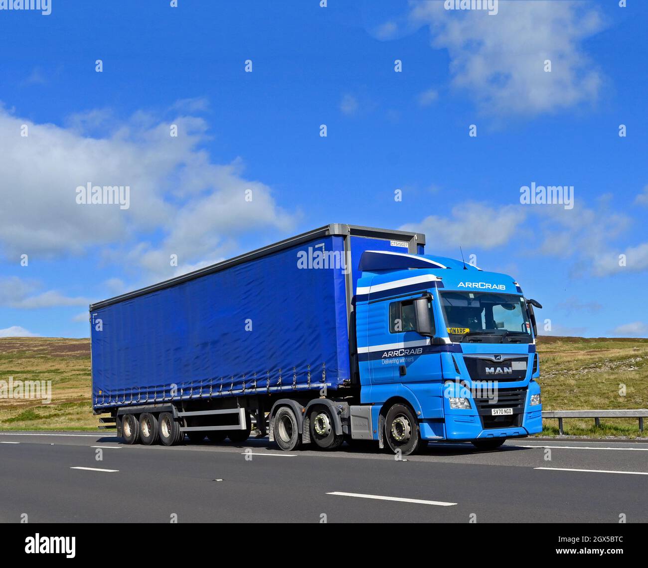 HGV. ARR CRAIB Transport Limited. Delivering winners. M6 Motorway ...