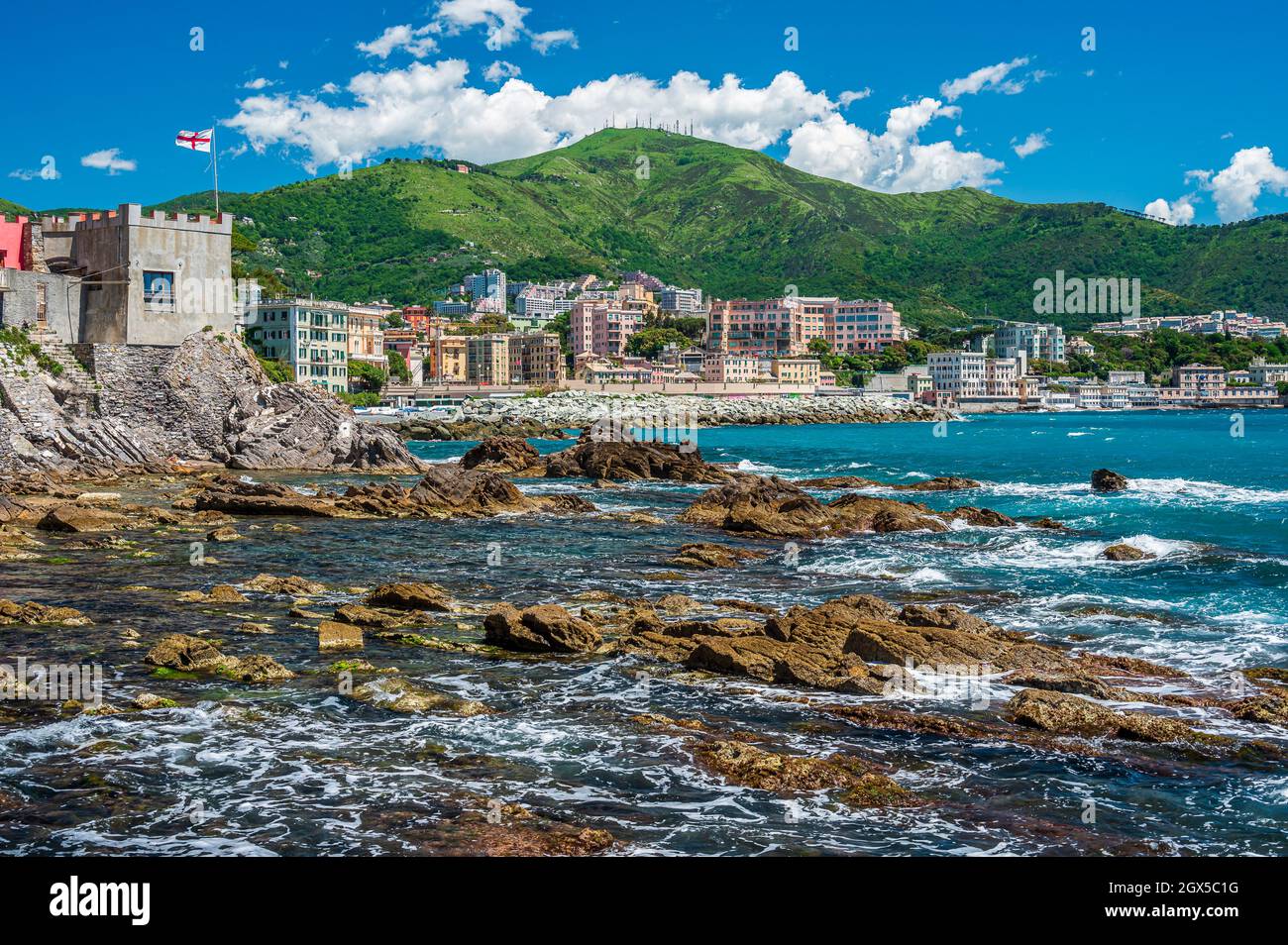 Sturla genoa hi-res stock photography and images - Alamy
