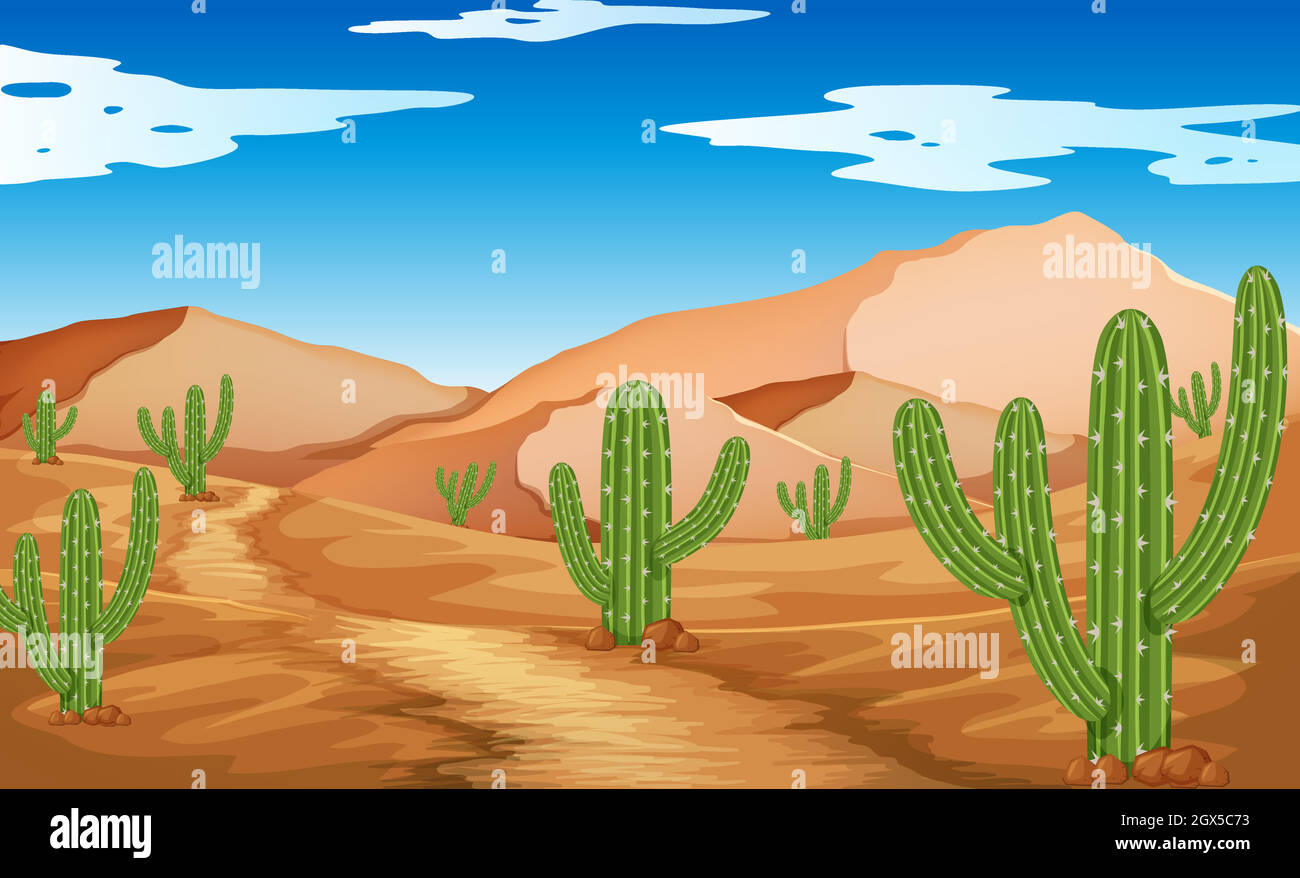 Clipart Desert Mountains