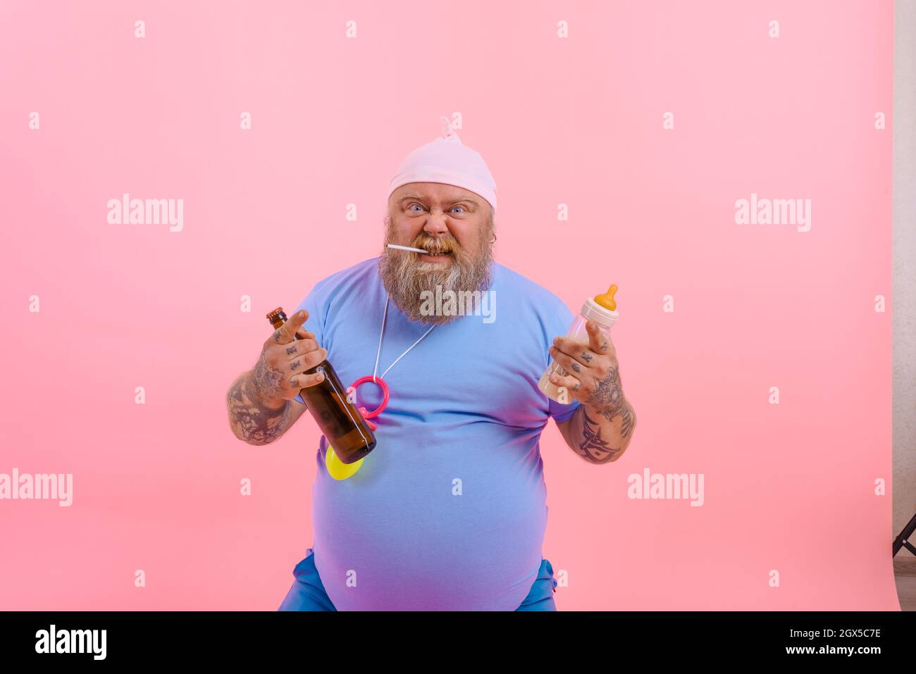 Angry fat person hi-res stock photography and images - Alamy