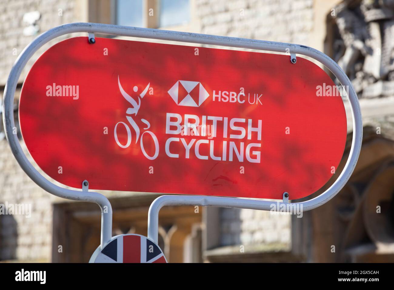 Bicester, UK - October 2021: Logo for British Cycling the national ...
