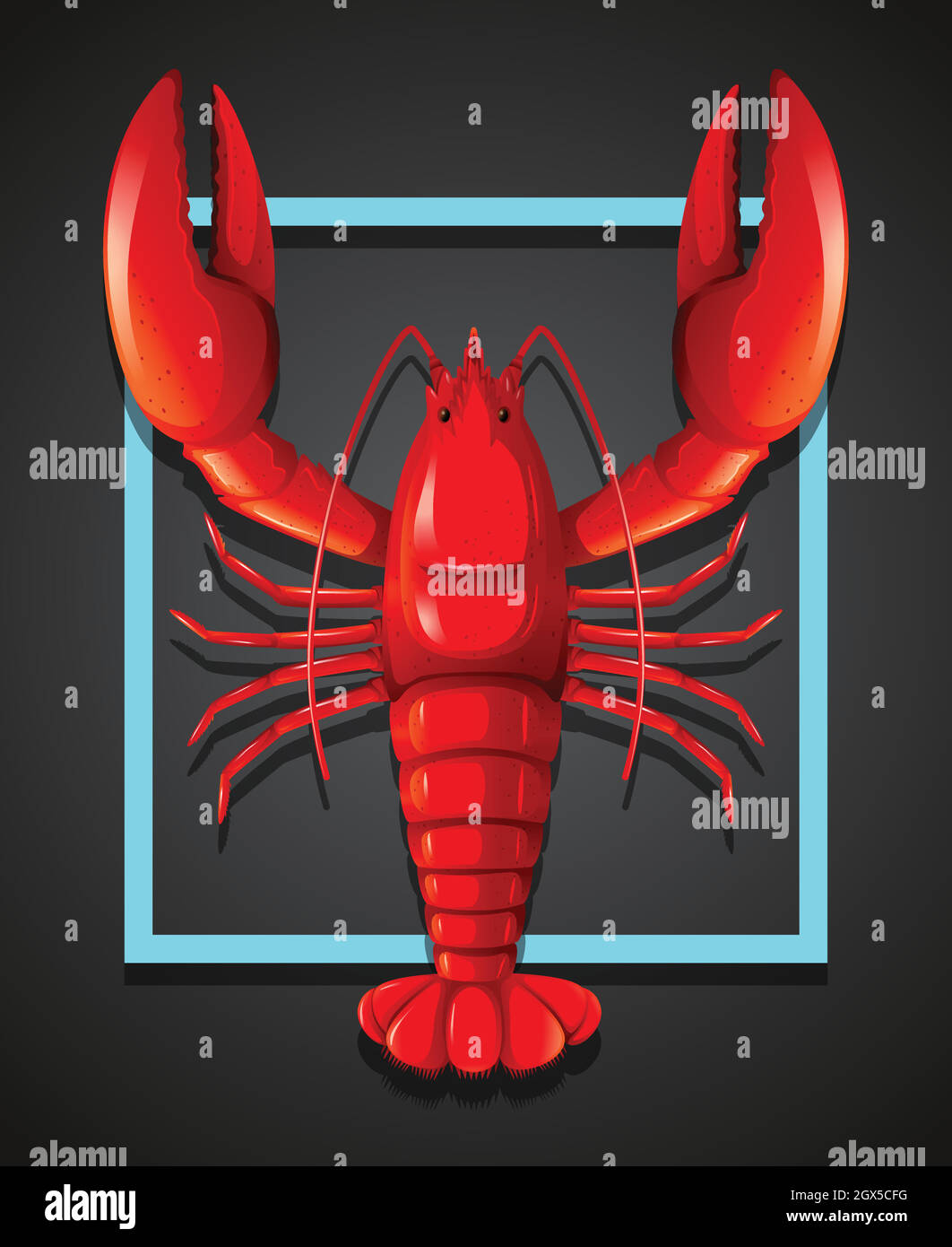 Easy Lobster Template