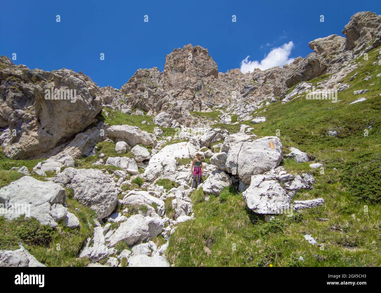 Monte Prena Camicia (Italy) - A peak in the mountain summit named Gran ...
