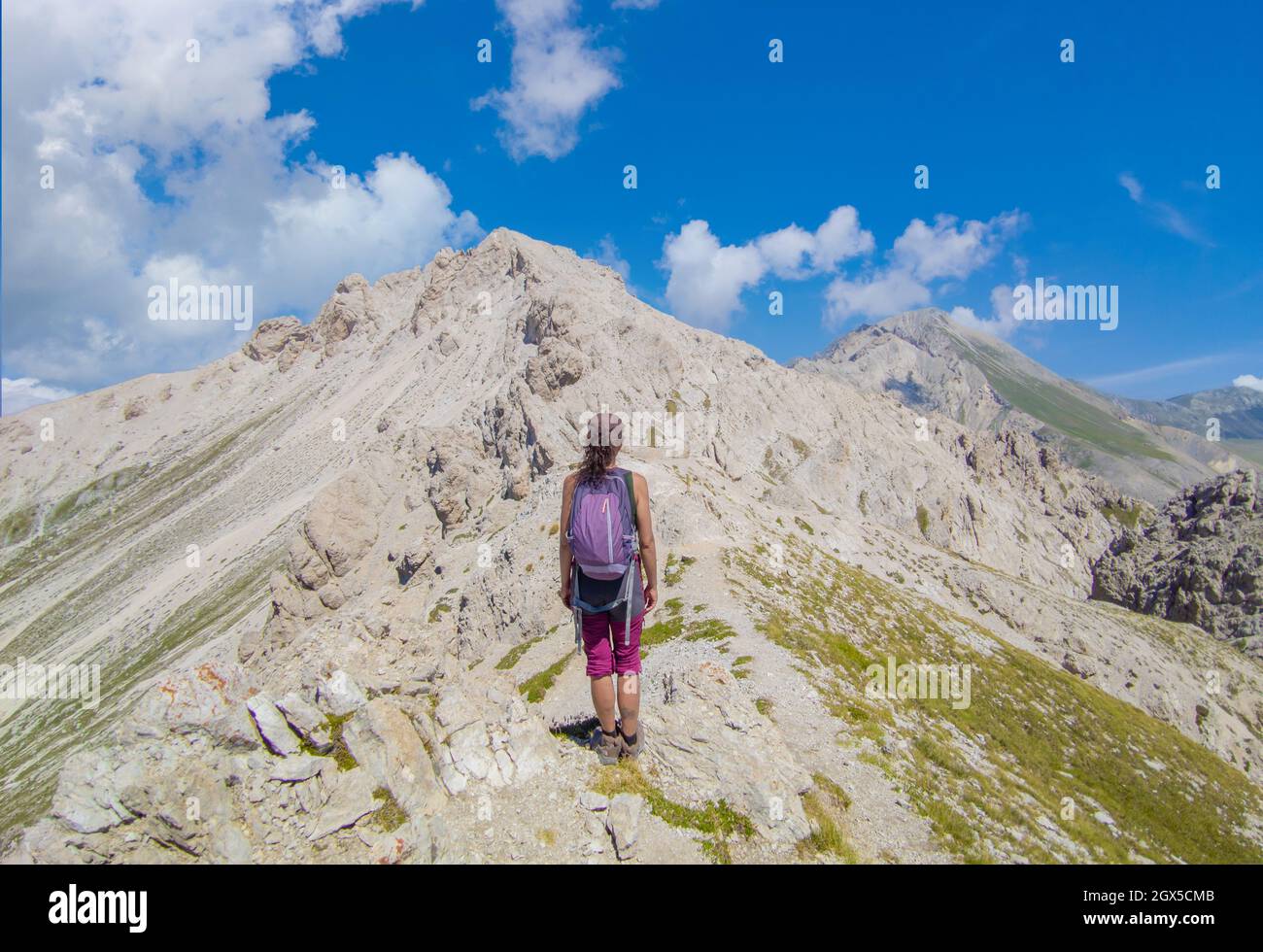 Monte Prena Camicia (Italy) - A peak in the mountain summit named Gran ...