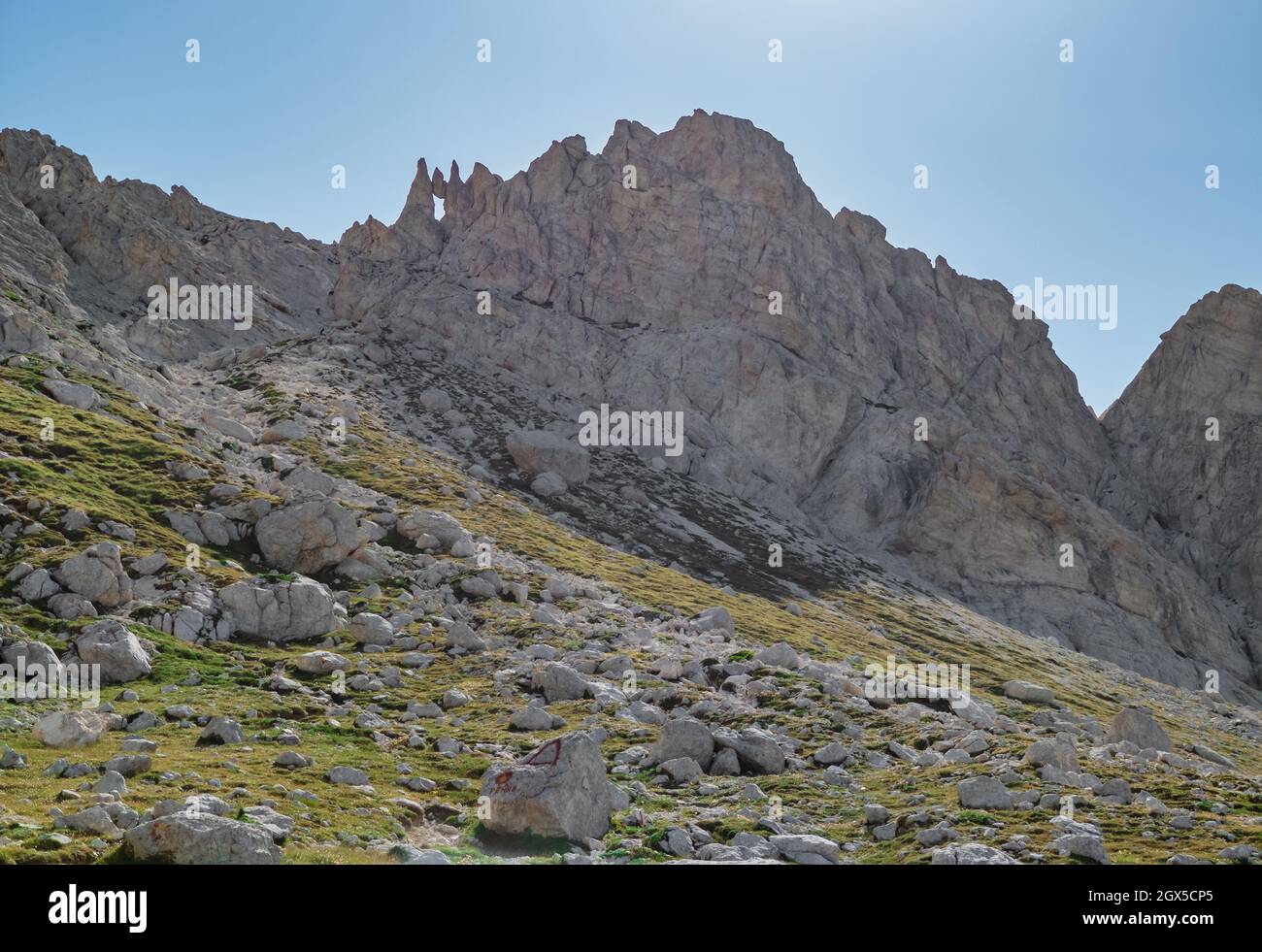 Monte Prena Camicia (Italy) - A peak in the mountain summit named Gran ...
