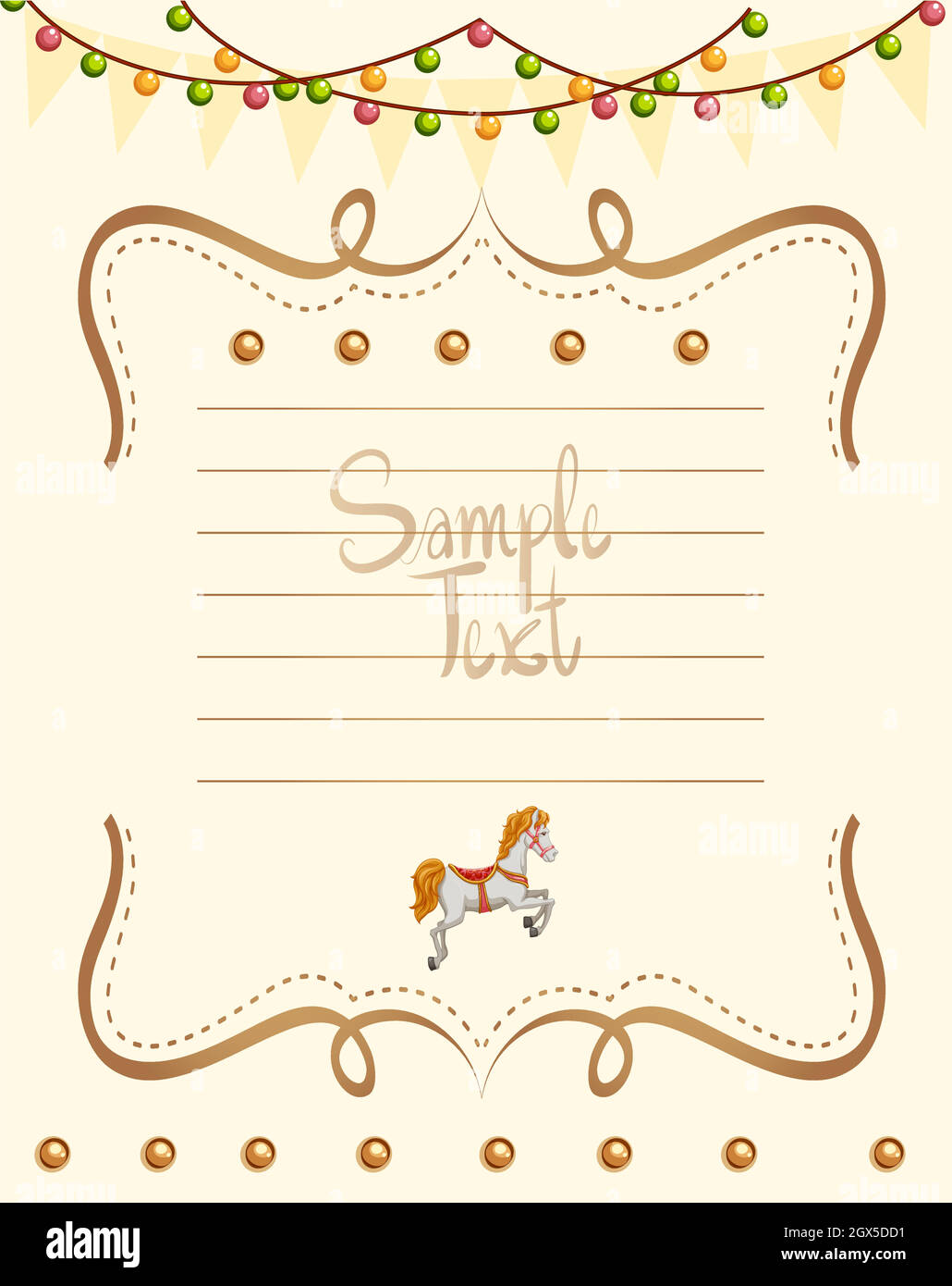 Writing paper design Stock Vector Images - Alamy