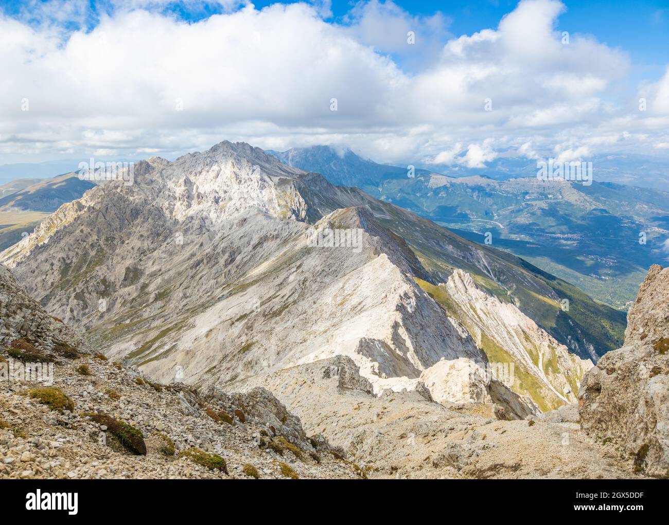 Monte Prena Camicia (Italy) - A peak in the mountain summit named Gran ...