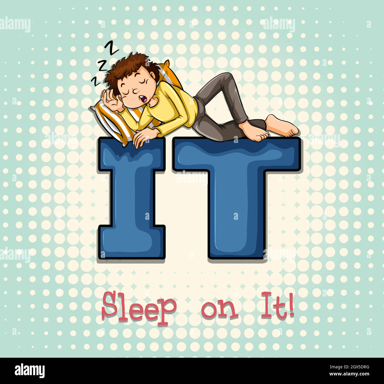Drawing man resting on Stock Vector Images - Alamy