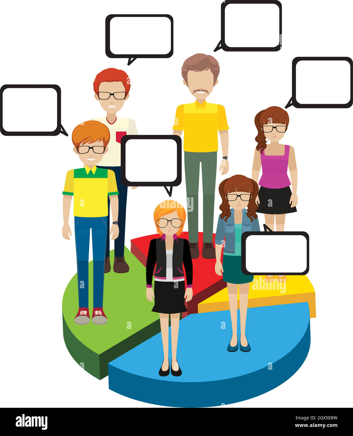 Standing above Stock Vector Images - Alamy