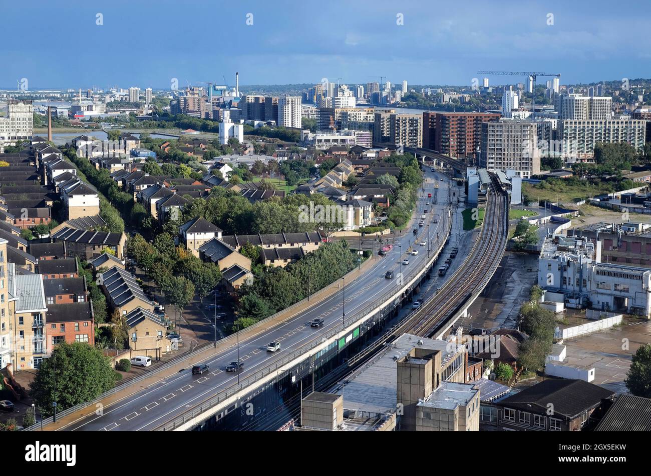 Silvertown aerial hi-res stock photography and images - Alamy