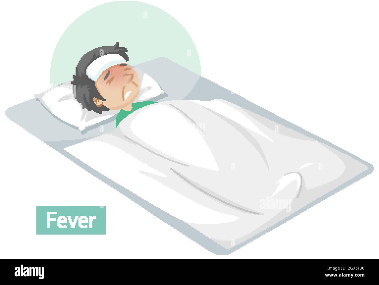 Fever pain Stock Vector Images - Alamy
