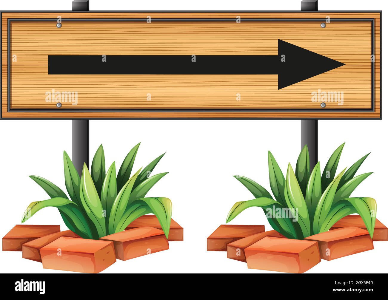 An arrow sign Stock Vector Image & Art - Alamy