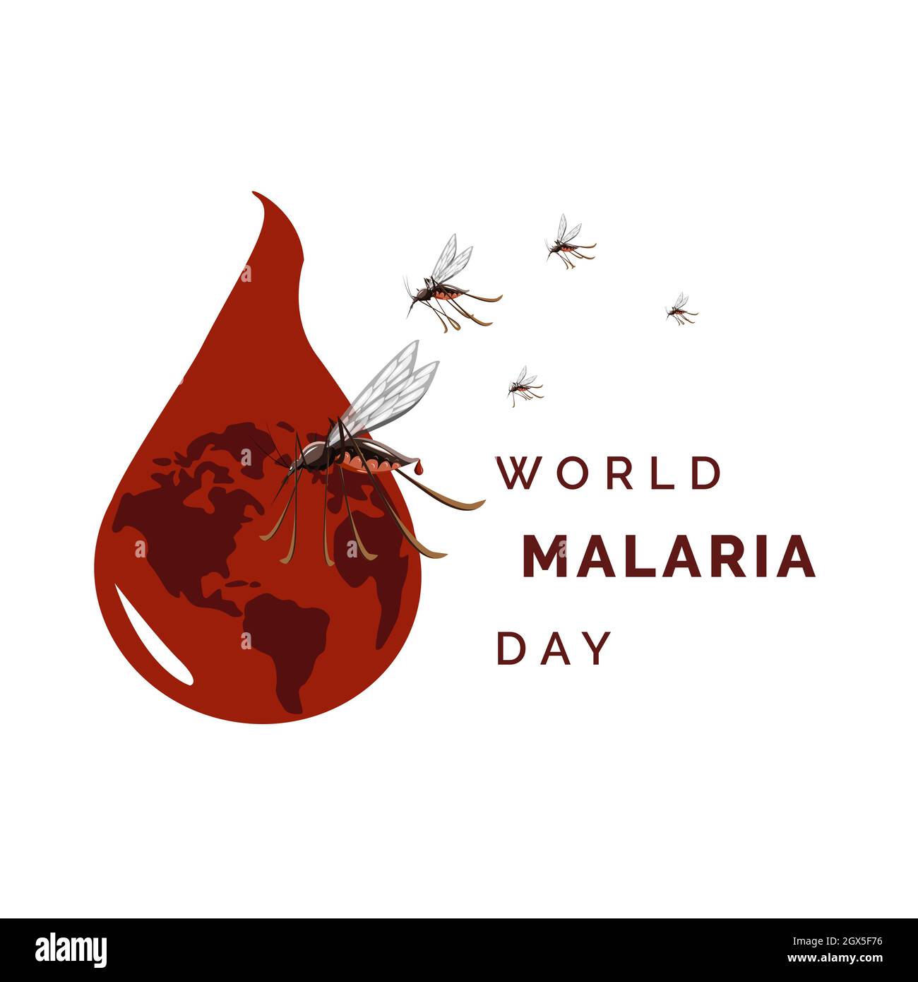 Malaria diagnosis Stock Vector Images - Alamy