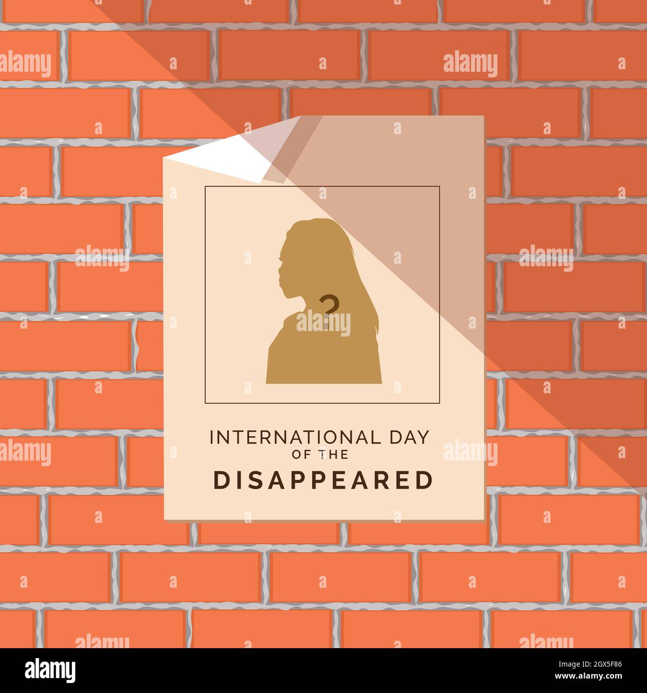 International day of disappeared Stock Vector Images - Alamy