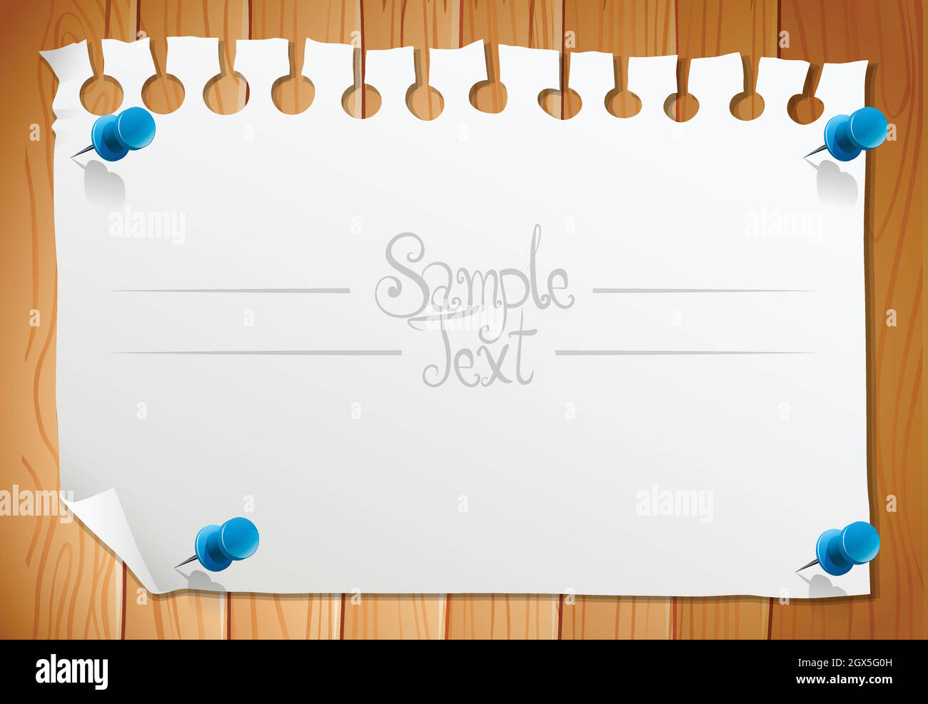 Frame blank paper text Stock Vector Images - Alamy